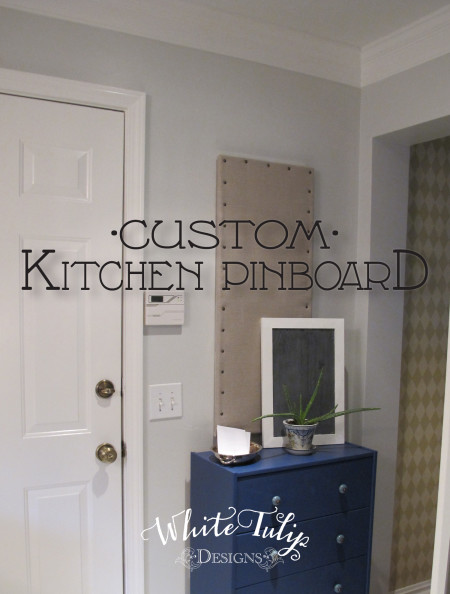 Kitchen Pin Board